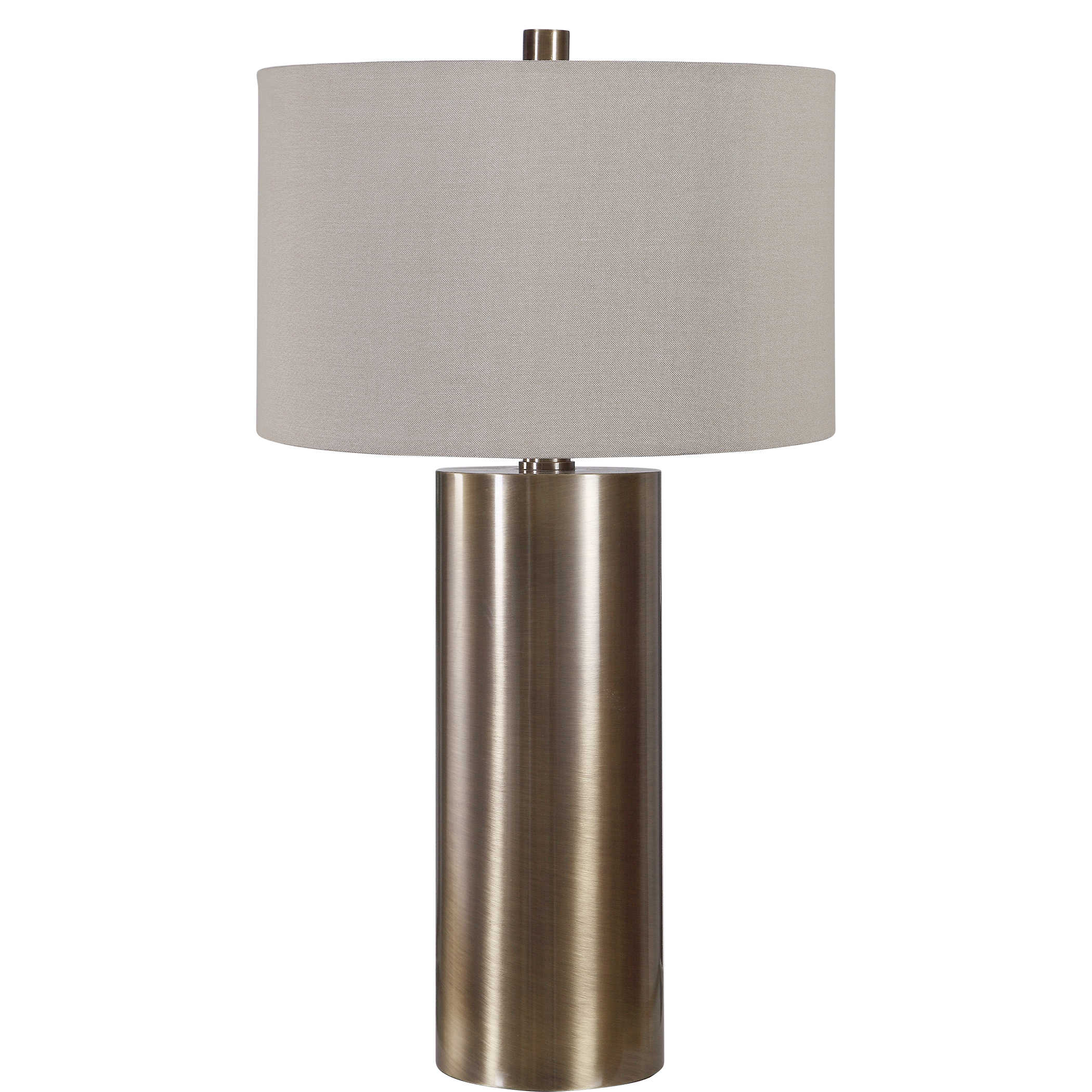 Taria Brushed Brass Table Lamp - Uttermost | Havenly
