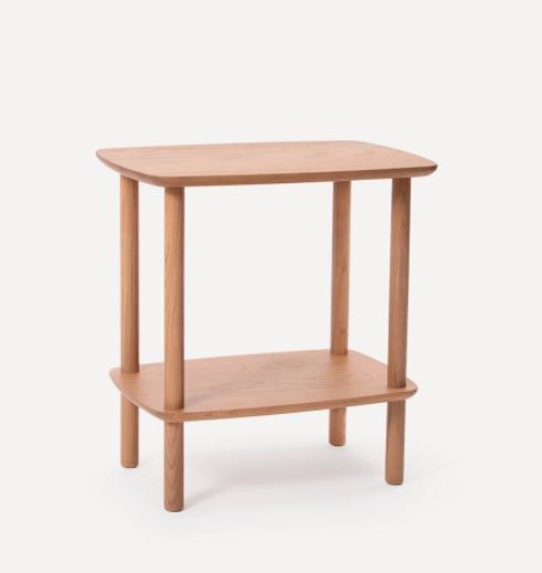 Burrow Serif Side Table, Leg Finish: OakLegs - Burrow | Havenly