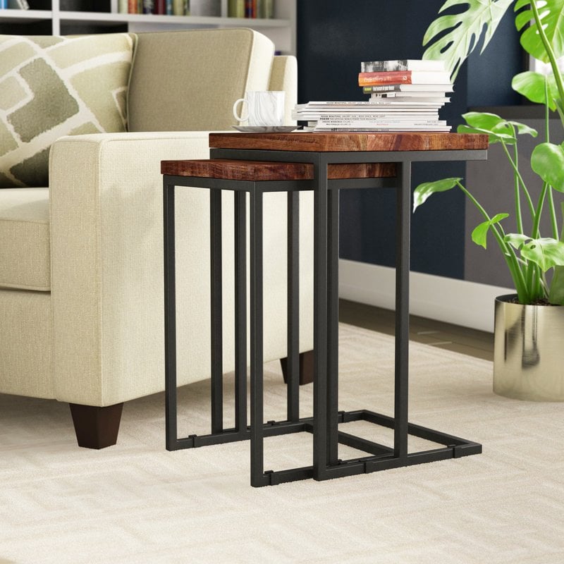 Lineberger 2 Piece Nesting Table Set - AllModern | Havenly
