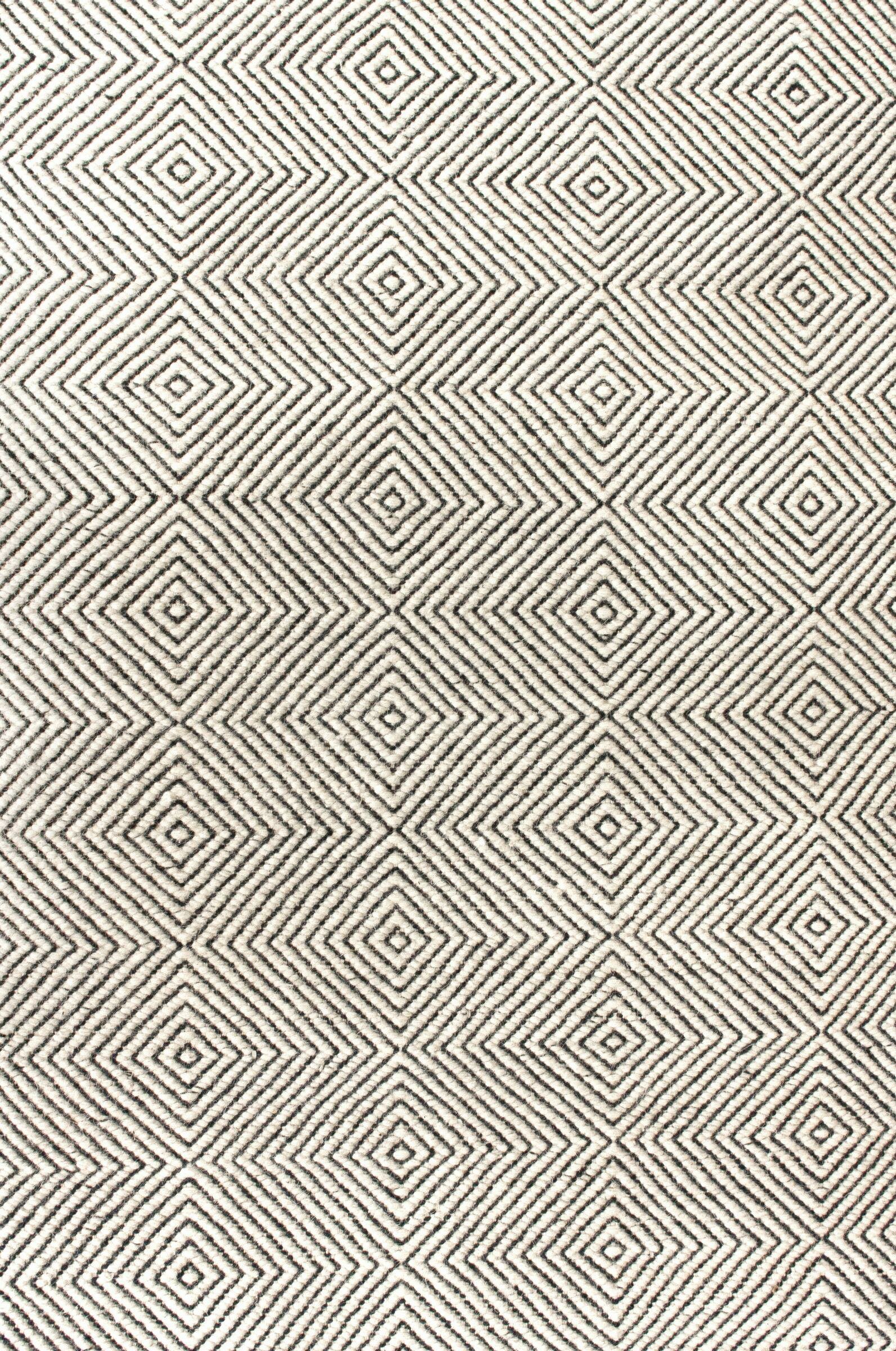 Marcelo Geometric Handmade Tufted Ivory Area Rug - Wayfair | Havenly