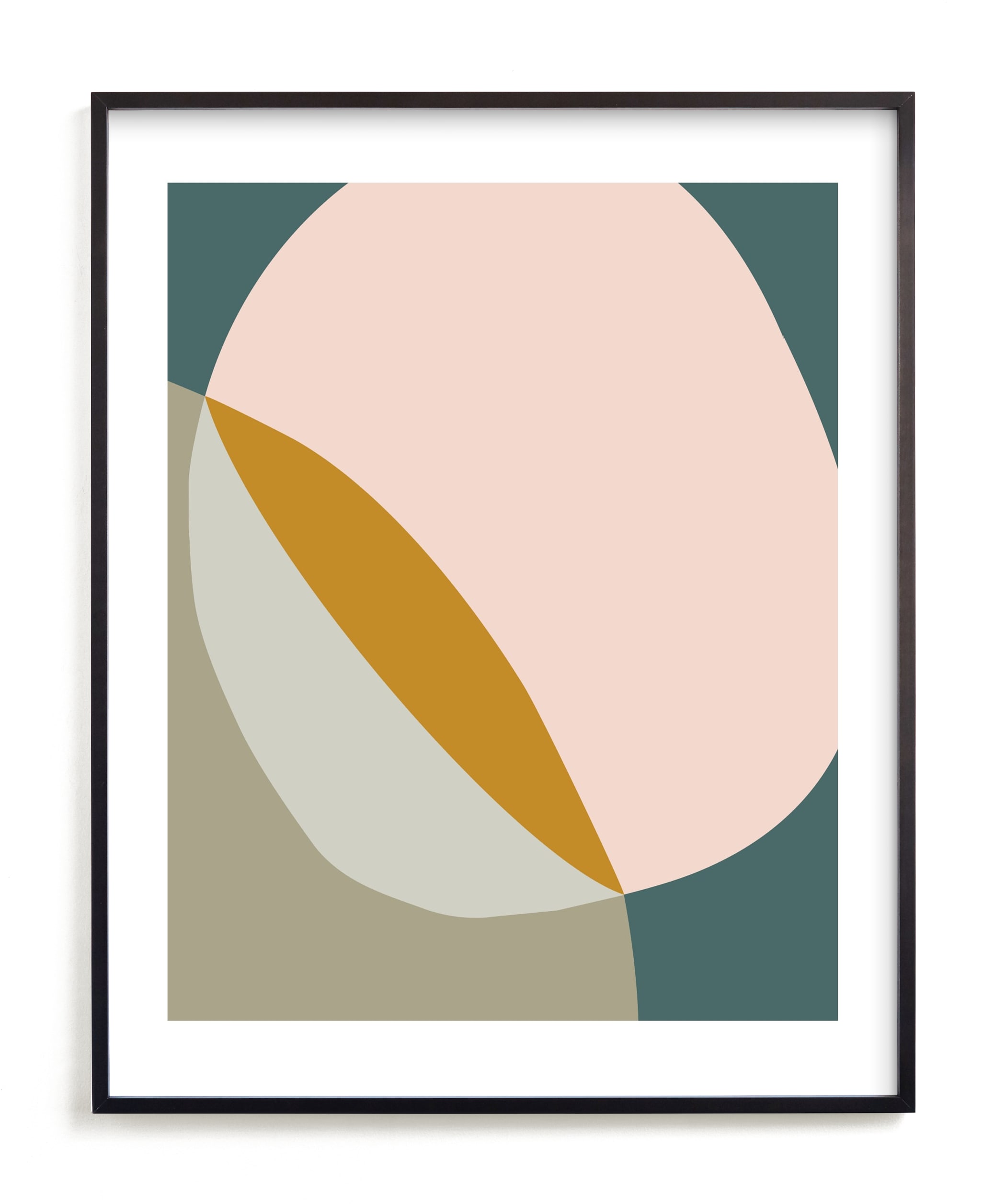 Abstract Overlap Limited Edition Children's Art Print - Minted | Havenly