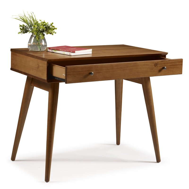 Grady Solid Wood Desk Wayfair Havenly