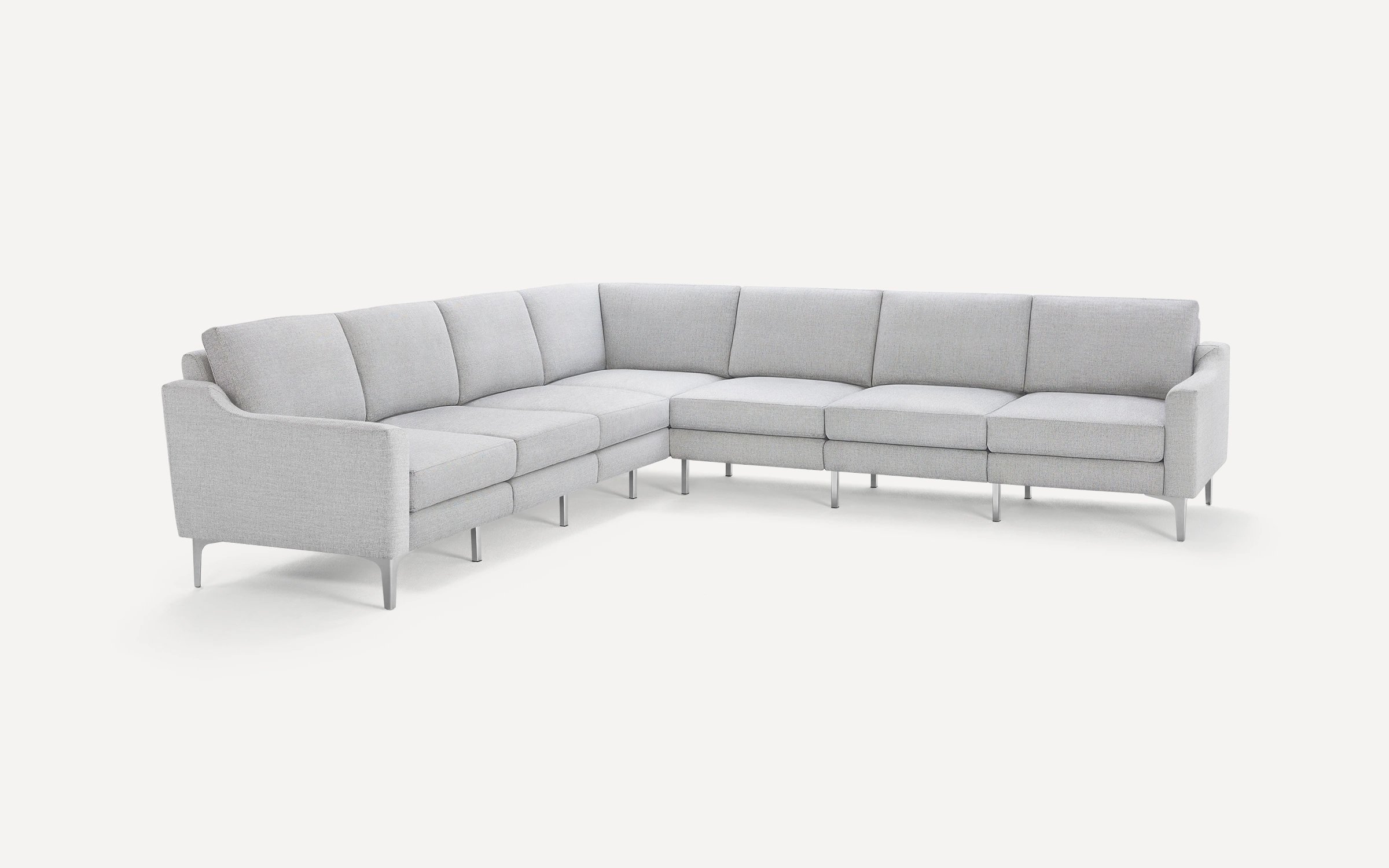 Burrow Nomad 7-Seat Corner Sectional Sofa - Burrow | Havenly