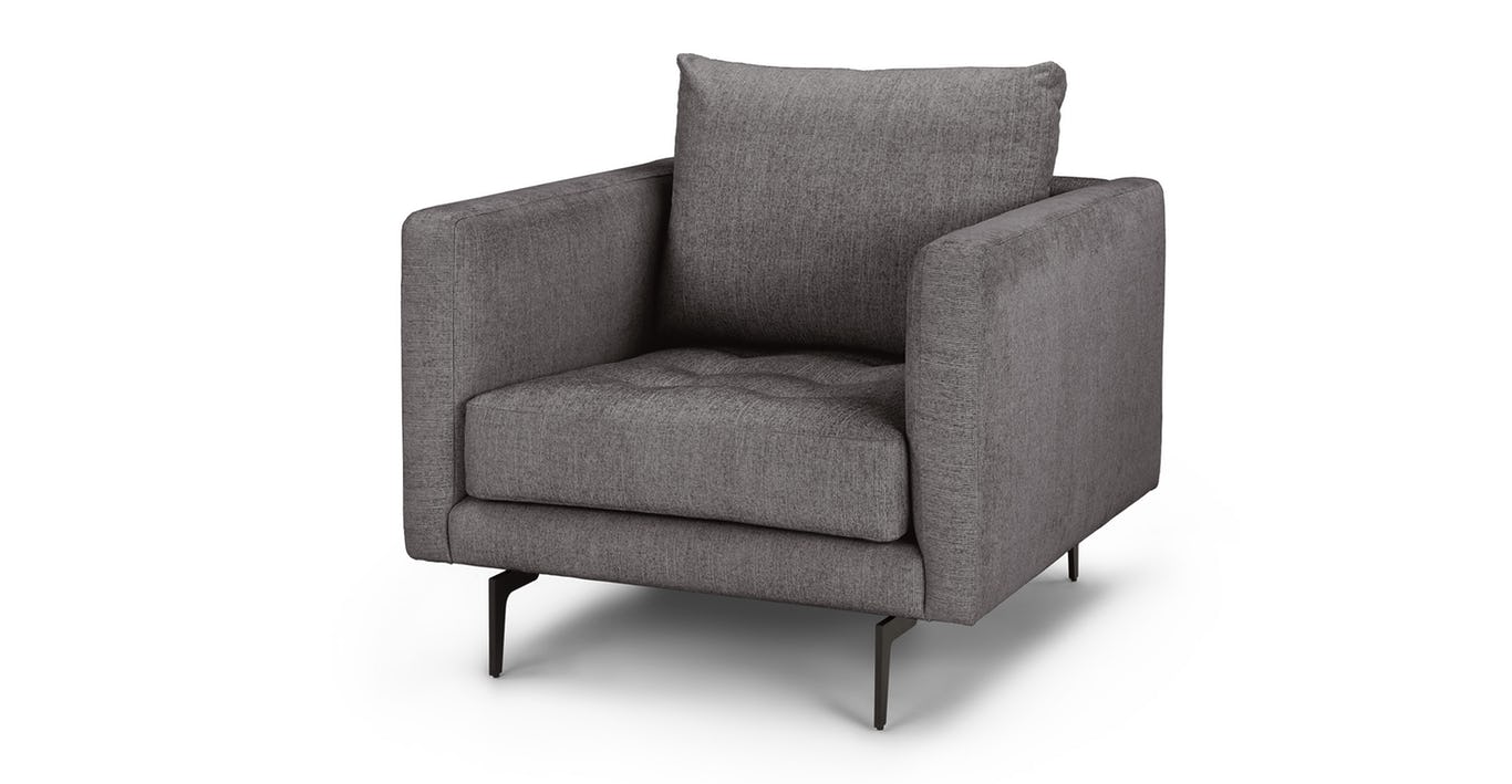 Parker Black Pepper Chair - Article | Havenly