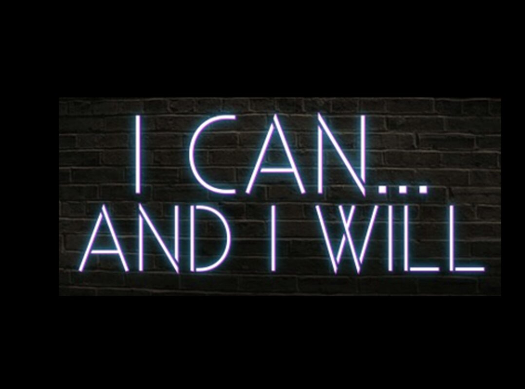 I Can and I will Neon Sign - Wayfair | Havenly
