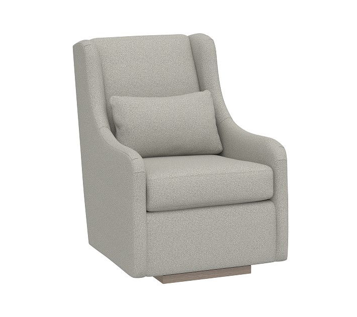 Merced Glider, Performance Boucle, Pebble - Pottery Barn Kids | Havenly