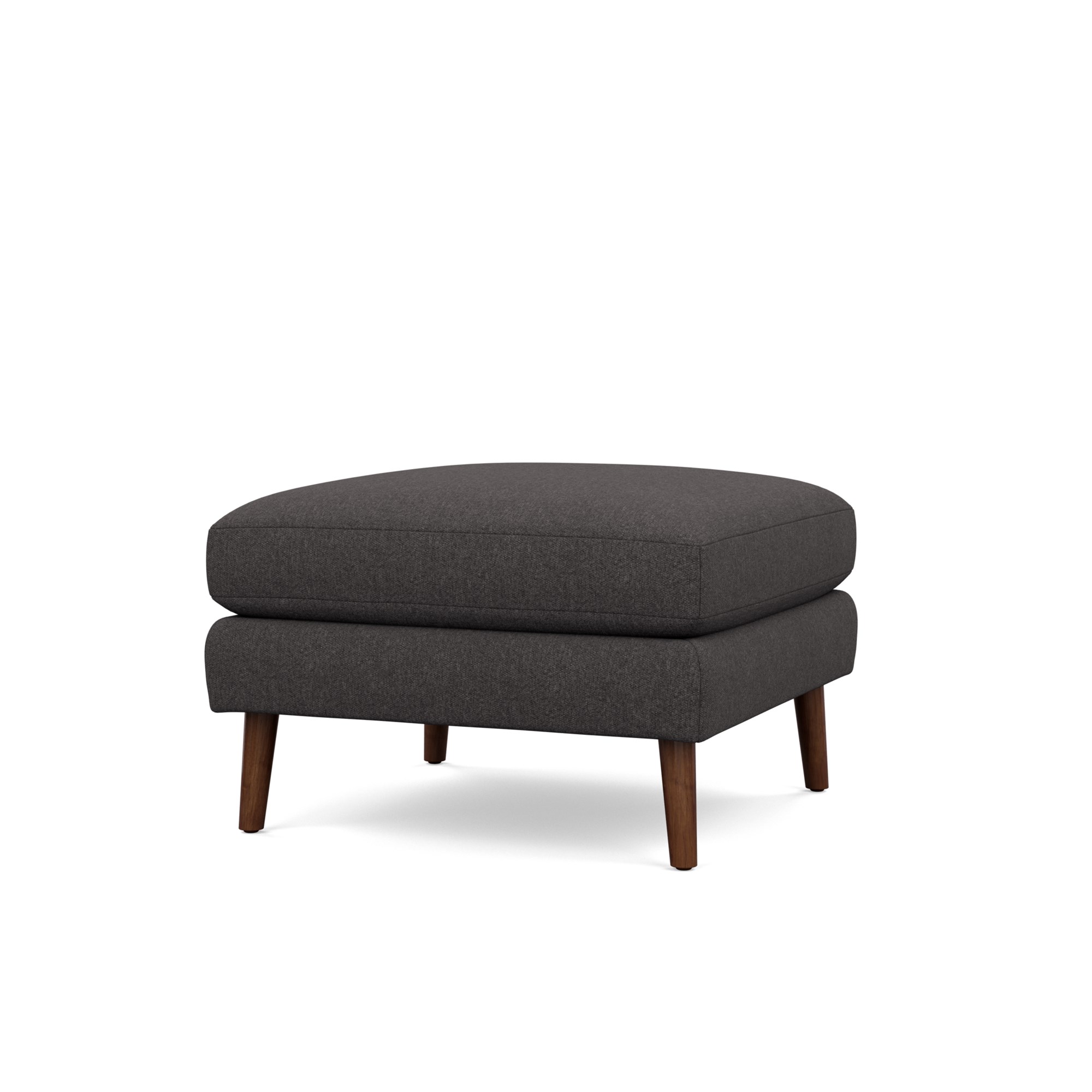 Burrow Nomad Ottoman, Leg Finish: WalnutLegs - Burrow | Havenly