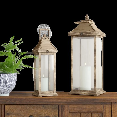2 Piece Table Top Lantern Set - Birch Lane | Havenly