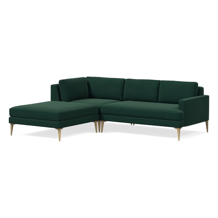 Andes Sectional Set 05: Right Arm 2 Seater Sofa, Corner, Ottoman, Poly ...