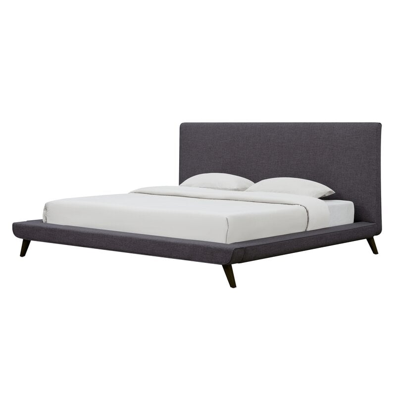 Valle upholstered platform bed store