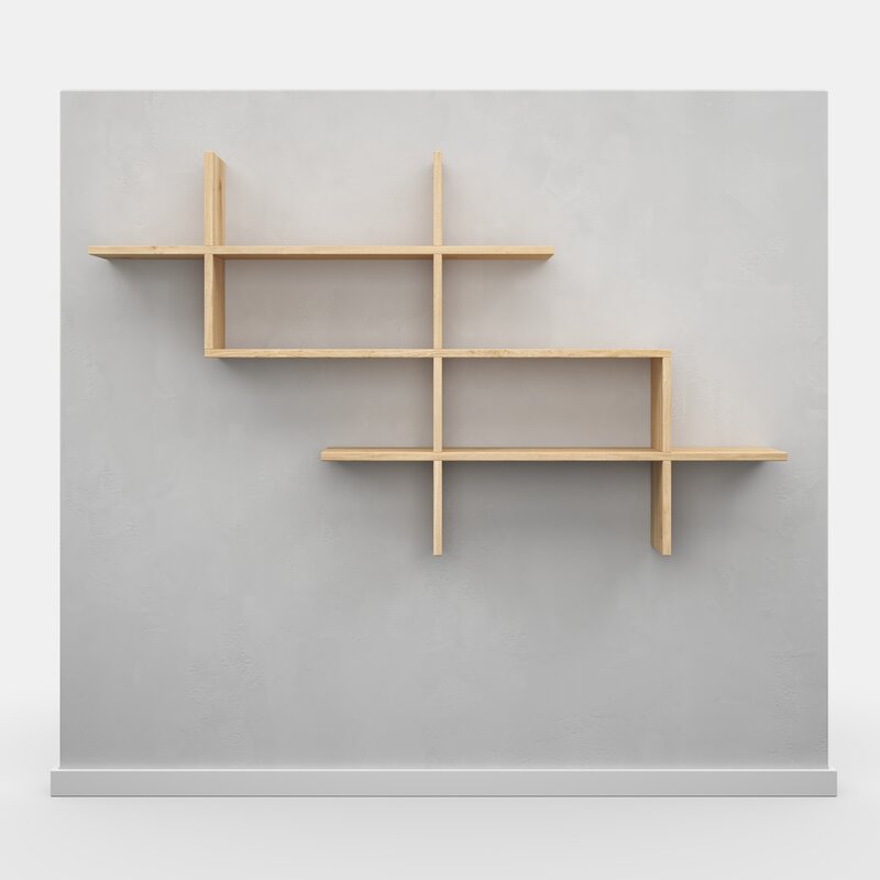 Mckey 3 Piece Accent Shelf - Wayfair | Havenly