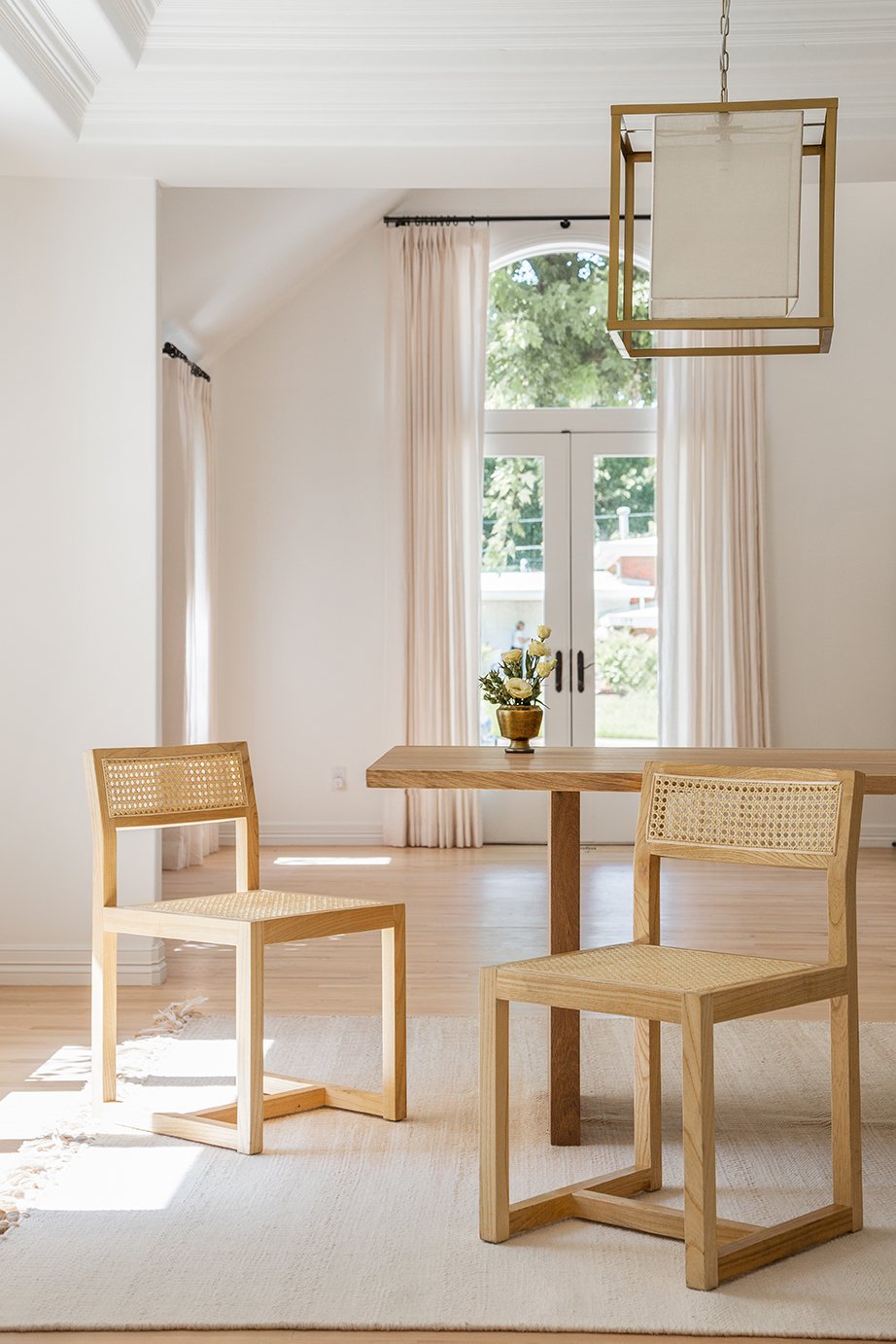 Bernice cane dining chair store