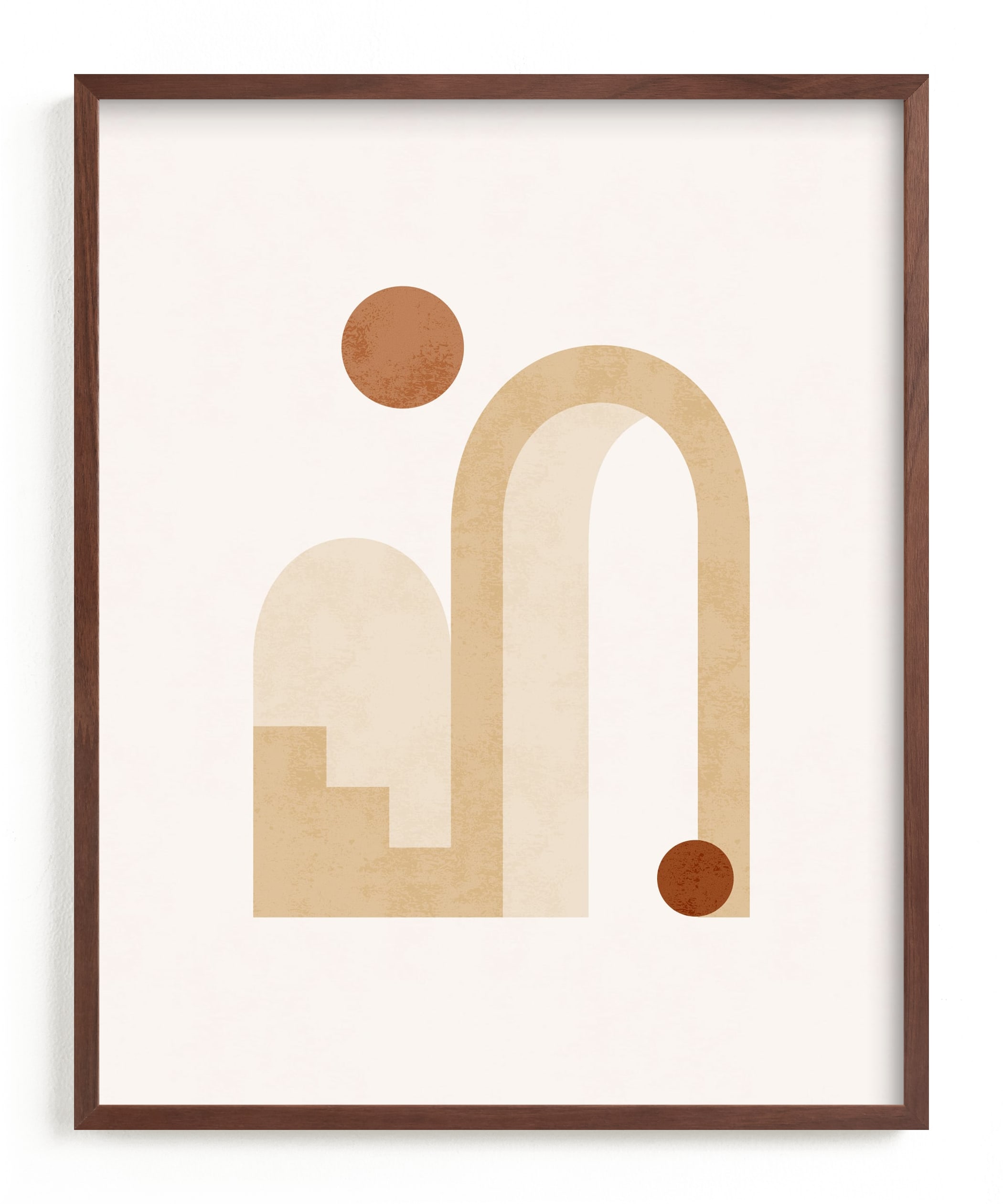 Rustic Geometry 1 Art Print_16x20 - Minted | Havenly