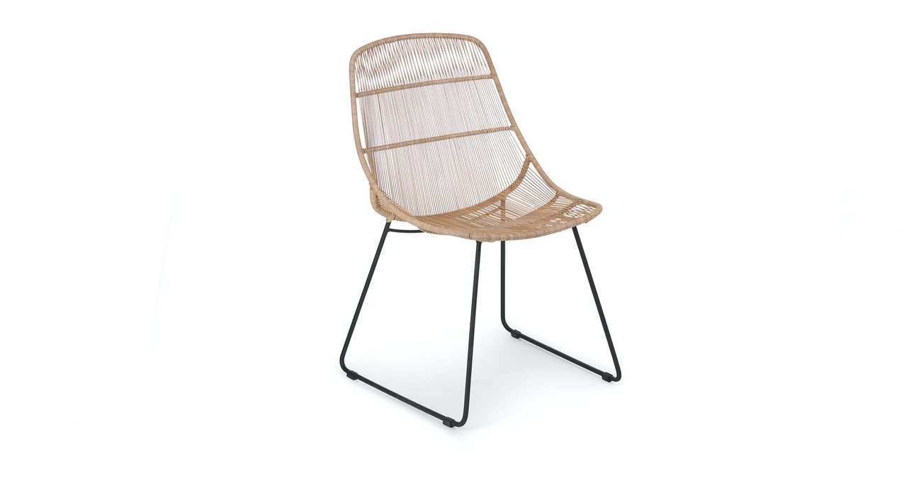 Selka Natural Dining Chair - Article | Havenly