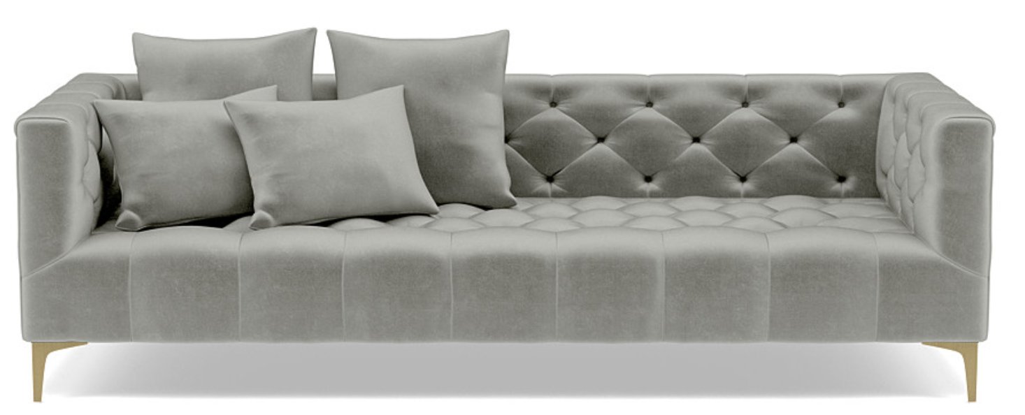 Ms. Chesterfield Fabric Sofa by Apartment Therapy - Interior Define ...
