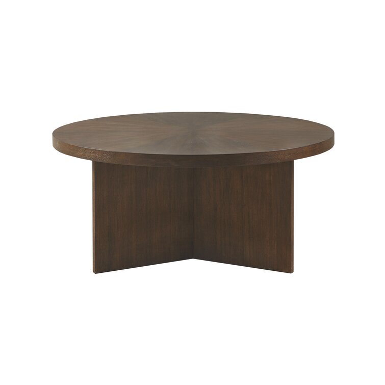 Martha Stewart Sadie Walnut Wood Coffee Table - Wayfair | Havenly