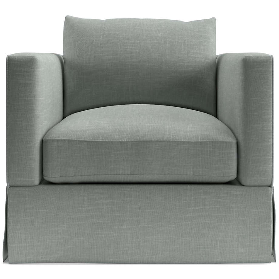 Magritte Swivel Chair - Crate and Barrel | Havenly