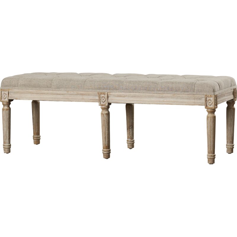 Dahlonega upholstered bench store