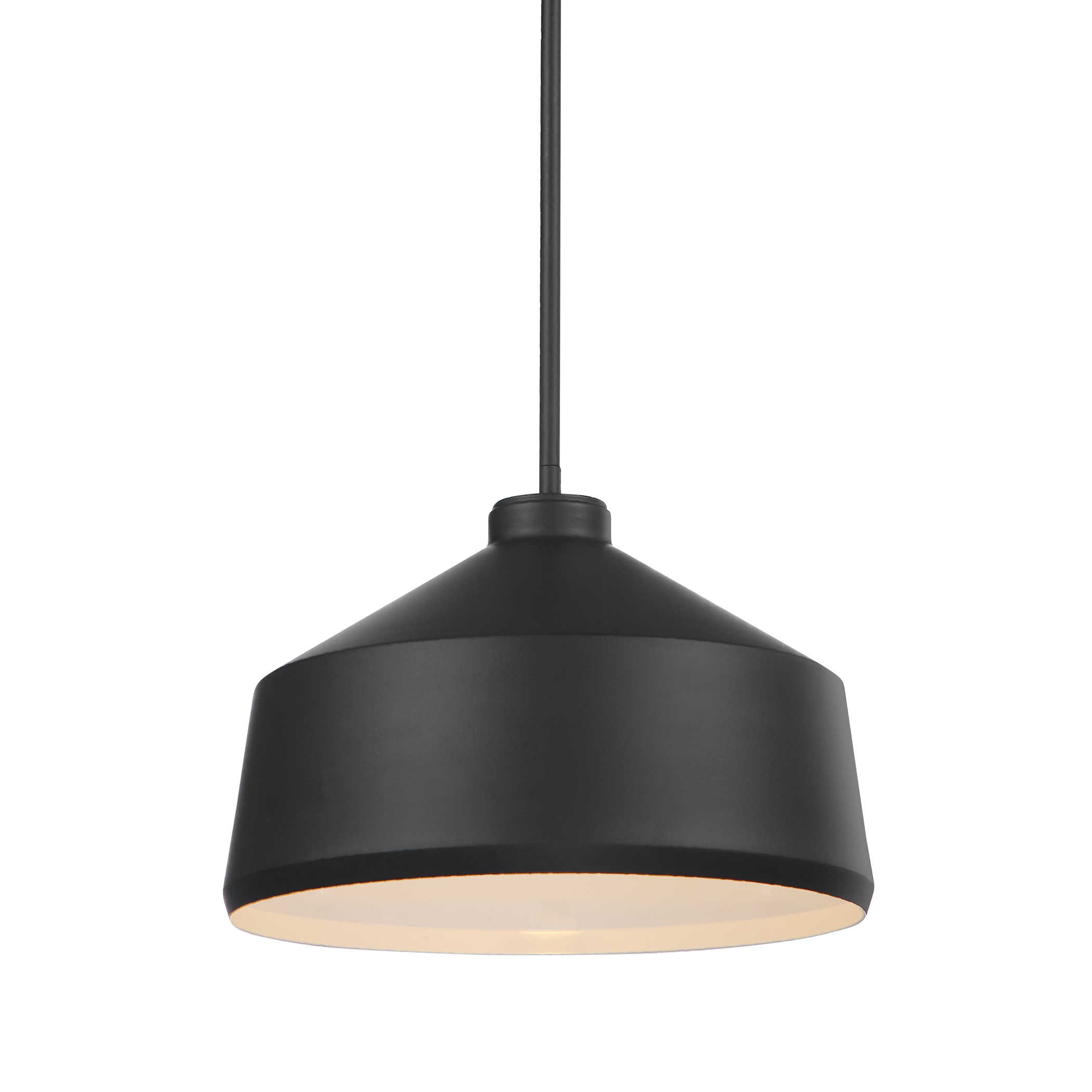 Holgate 1 Light Black Pendant - Uttermost | Havenly