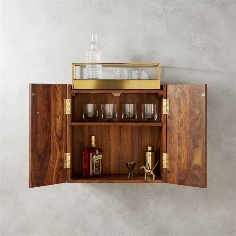 Wall Mounted Bar Cabinets