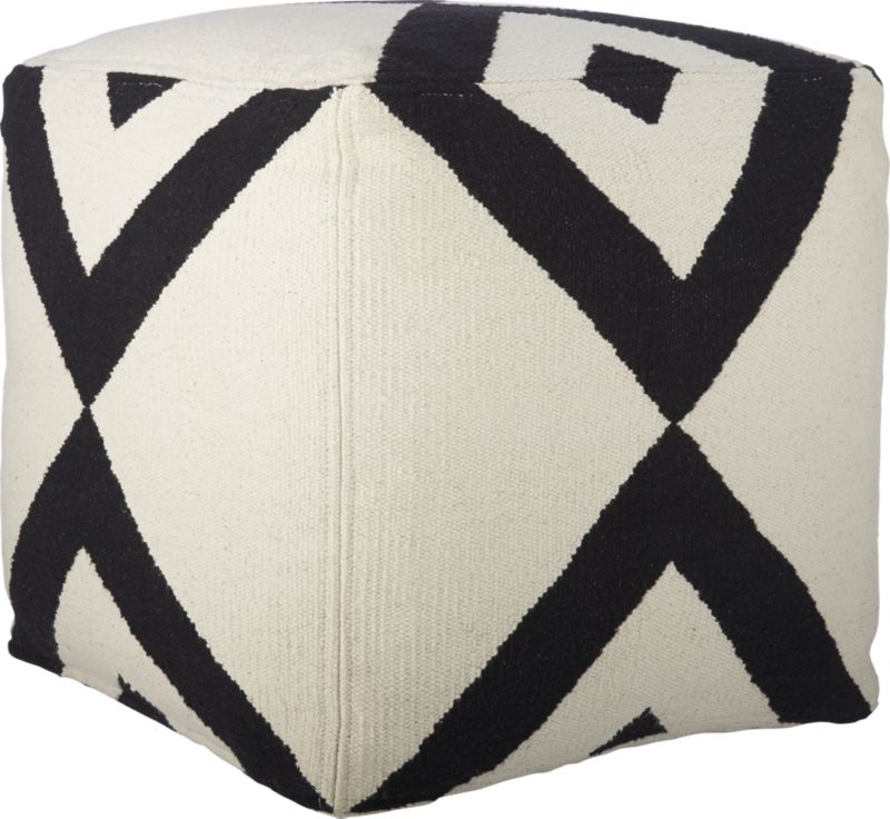 Xbase Pouf - CB2 | Havenly