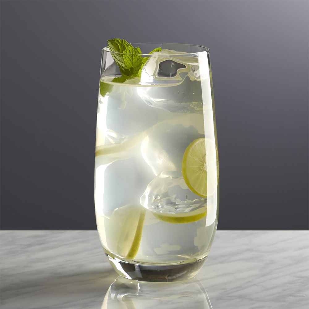 Marin 16-Oz. Highball Glass - Crate and Barrel | Havenly