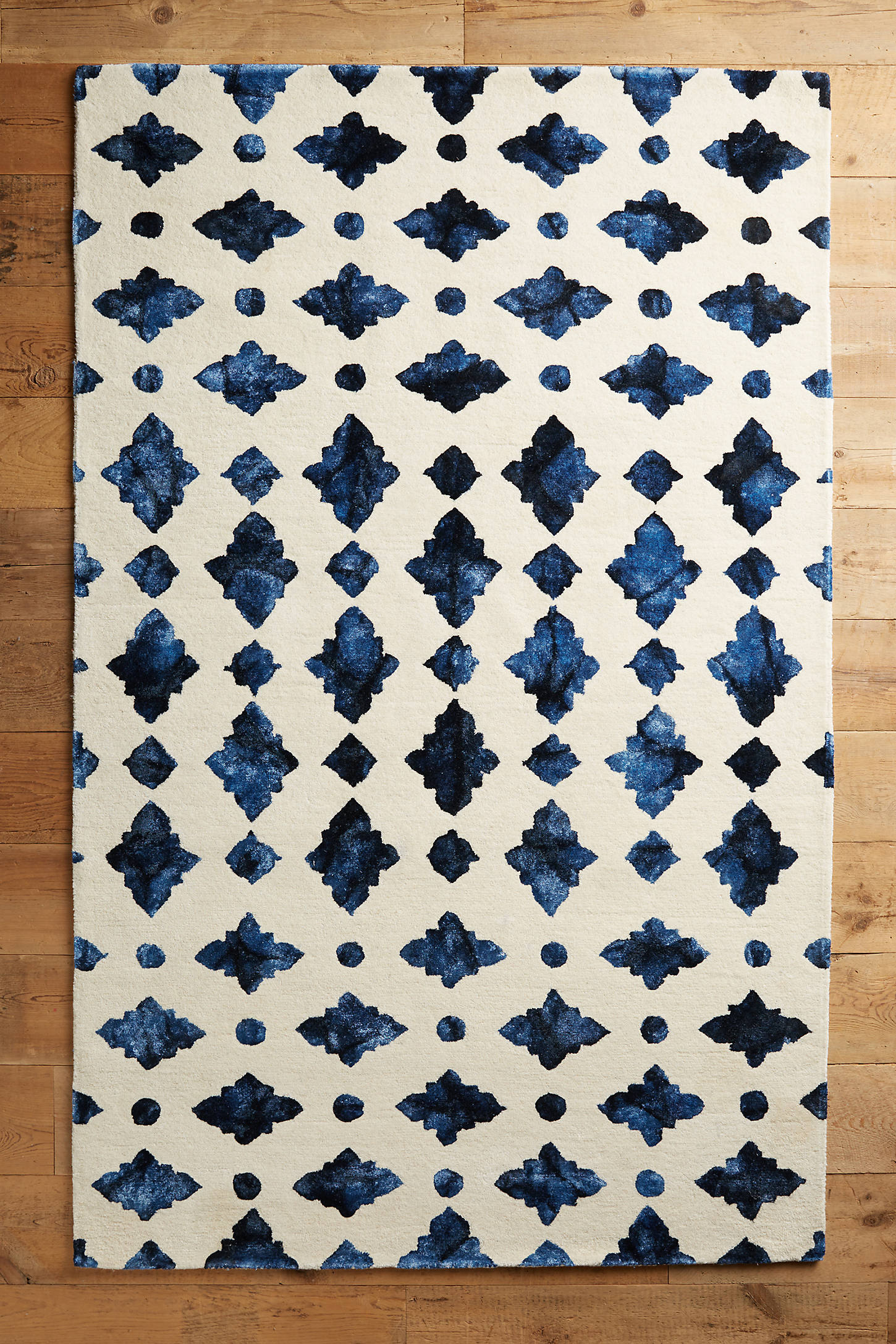 Moroccan Tile Rug, 5' x 8' - Anthropologie | Havenly