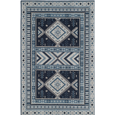 Antelope Blue Area Rug - Wayfair | Havenly