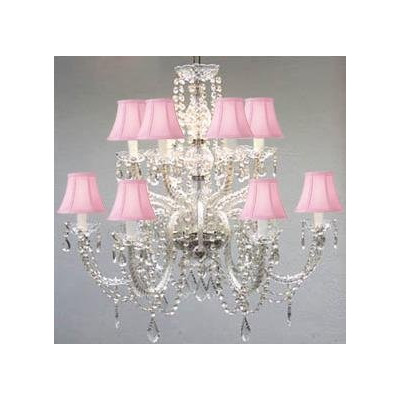 Kempf 12-Light Crystal Chandelier - Wayfair | Havenly