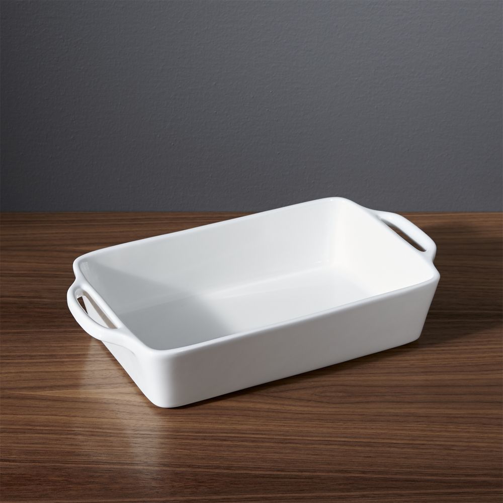 Aspen Small Baking Dish - Crate and Barrel | Havenly