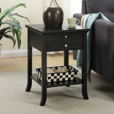 End Table With Storage - Wayfair | Havenly