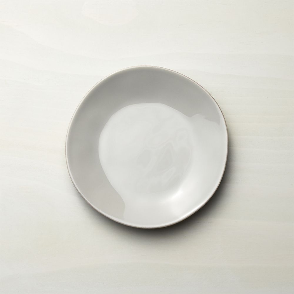 Marin Grey Salad Plate - Crate and Barrel | Havenly