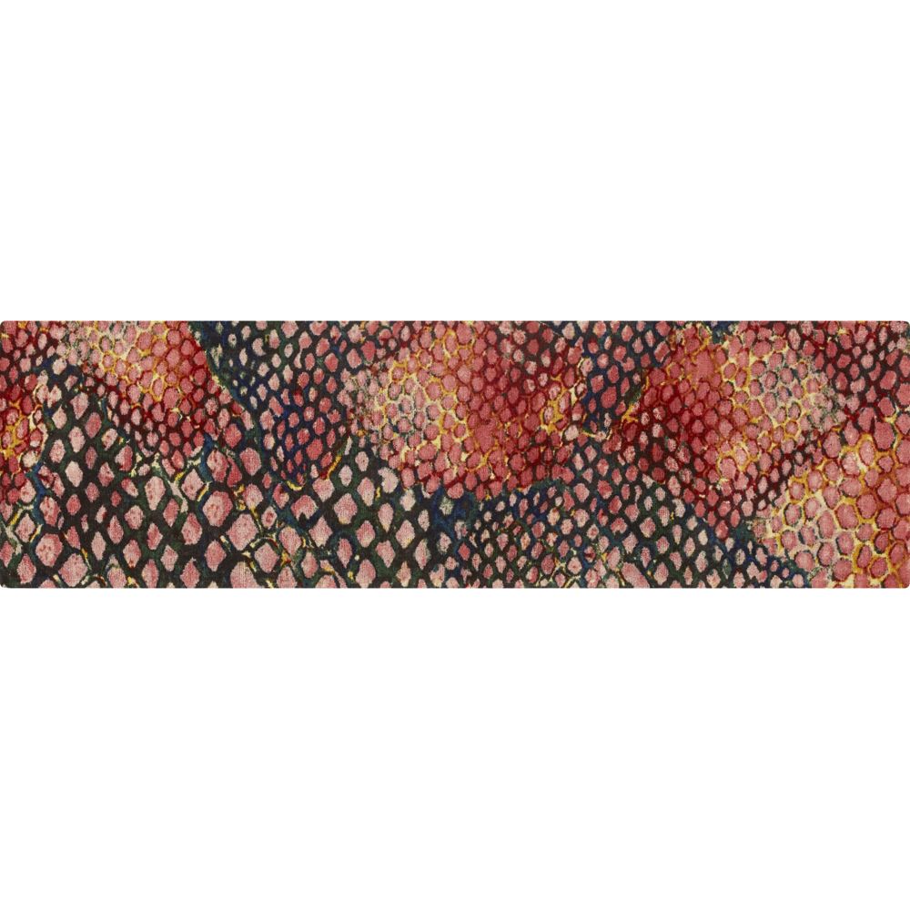 Rainbow Snakeskin Runner 2.5'x8' - CB2 | Havenly