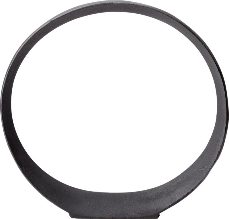 Large Metal Ring Sculpture - CB2 | Havenly