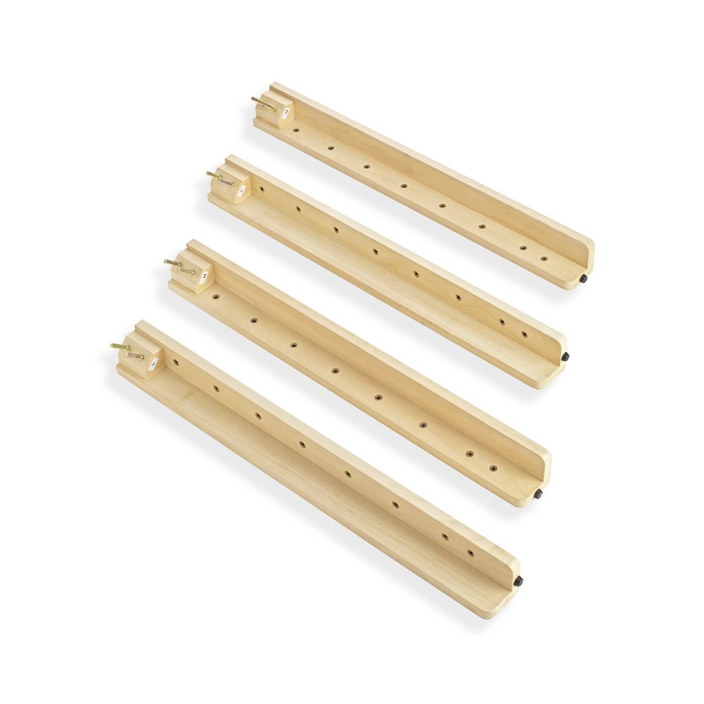 30" Natural Adjustable Kids Table Legs - Crate & Kids | Havenly