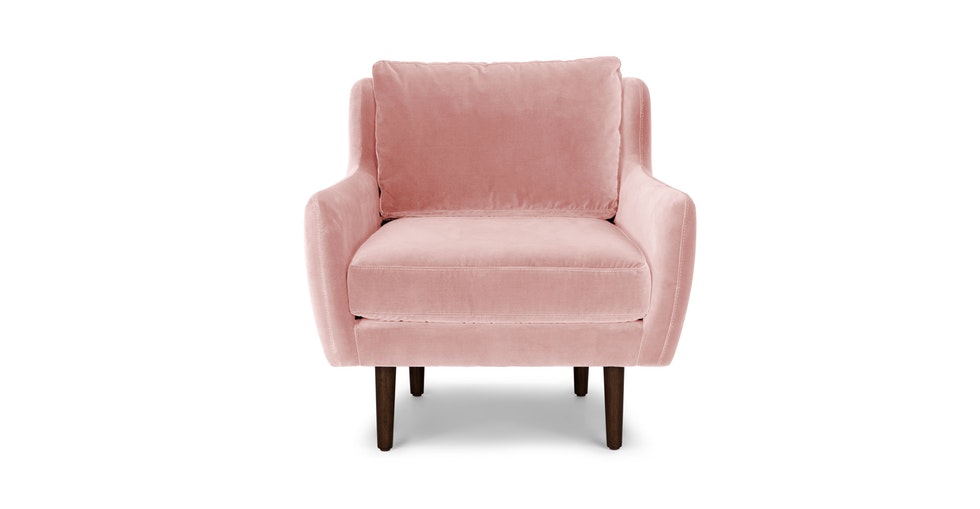 Matrix Blush Pink Chair - Article | Havenly
