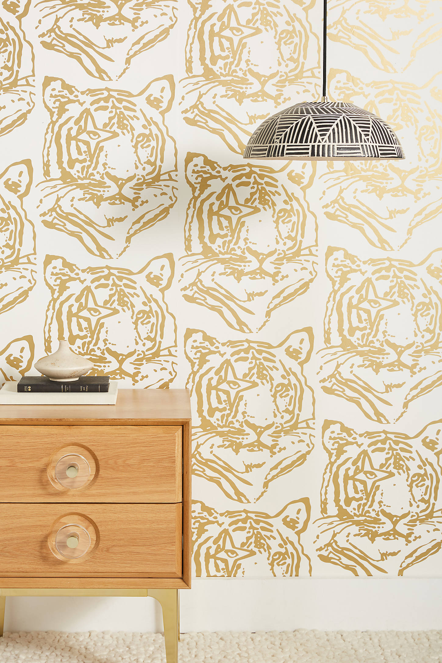 Star Tiger Wallpaper - Anthropologie | Havenly