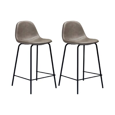 Neil Faux Leather Bar & Counter Stool - AllModern | Havenly