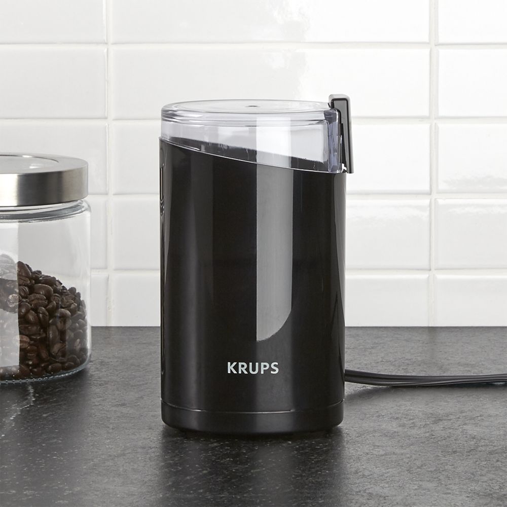 Krups ® Fast Touch Coffee Grinder - Crate and Barrel | Havenly