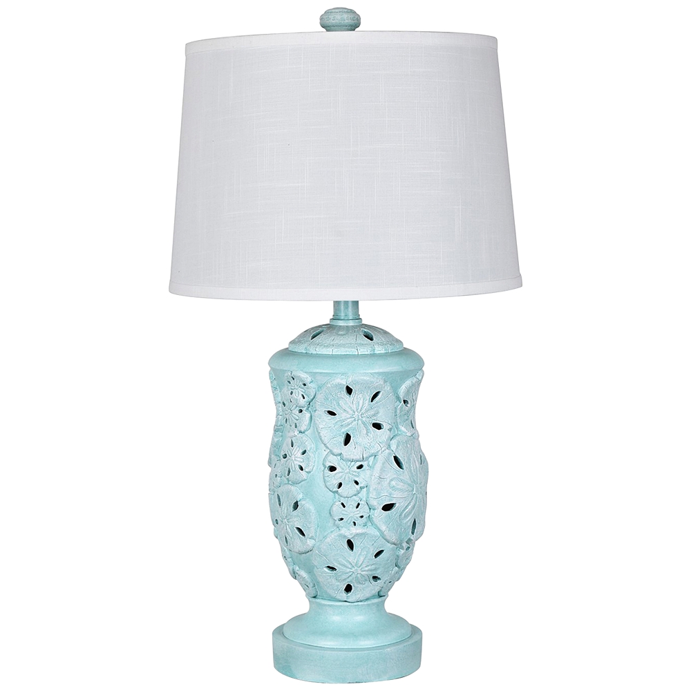 Coastal Sand Dollar Coastal Water Table Lamp - Style # 56J11 - Lamps ...