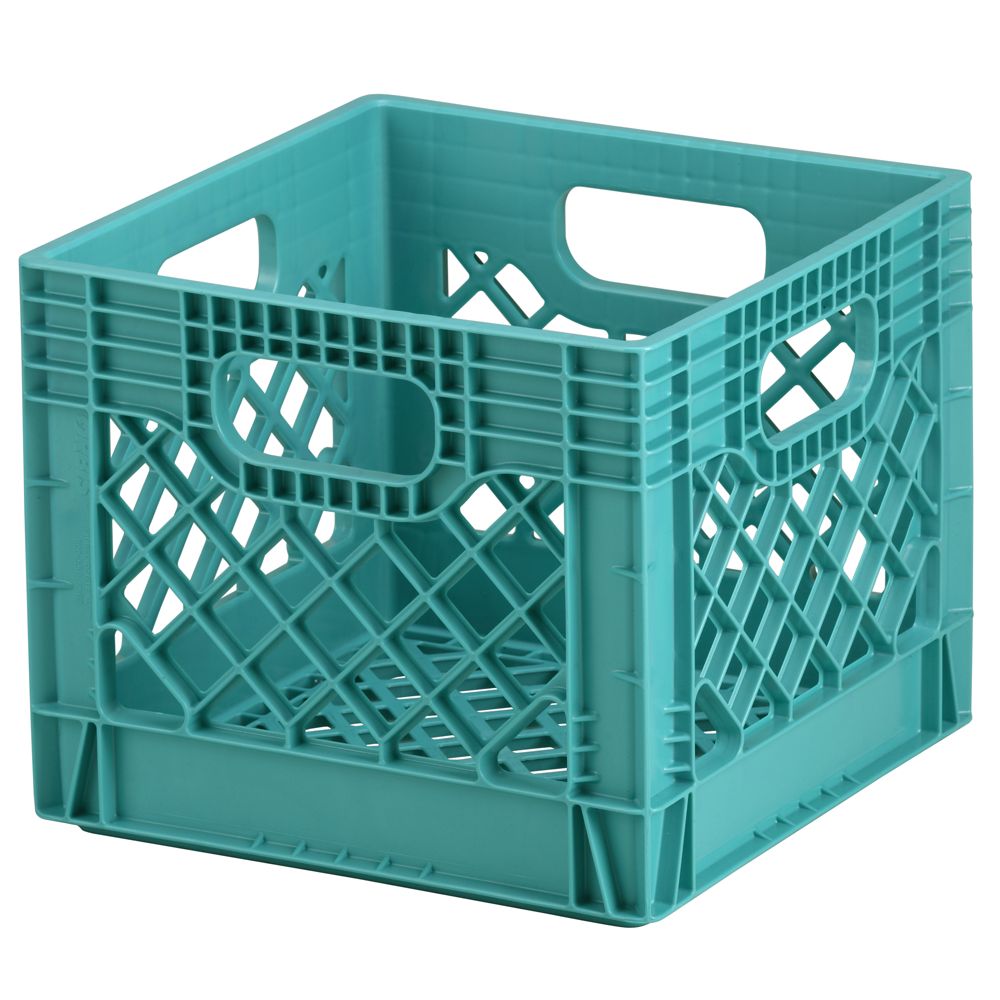 Aqua Milk Crate - Crate & Kids | Havenly