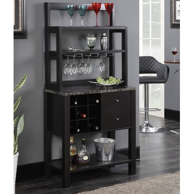 Wes Bar with Wine Storage - AllModern | Havenly