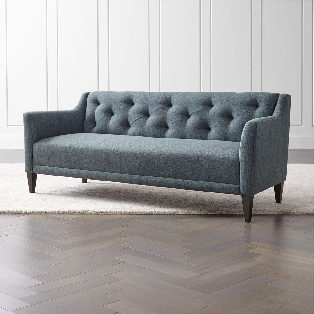 Margot II 80 Grande Tufted Sofa Crate and Barrel Havenly