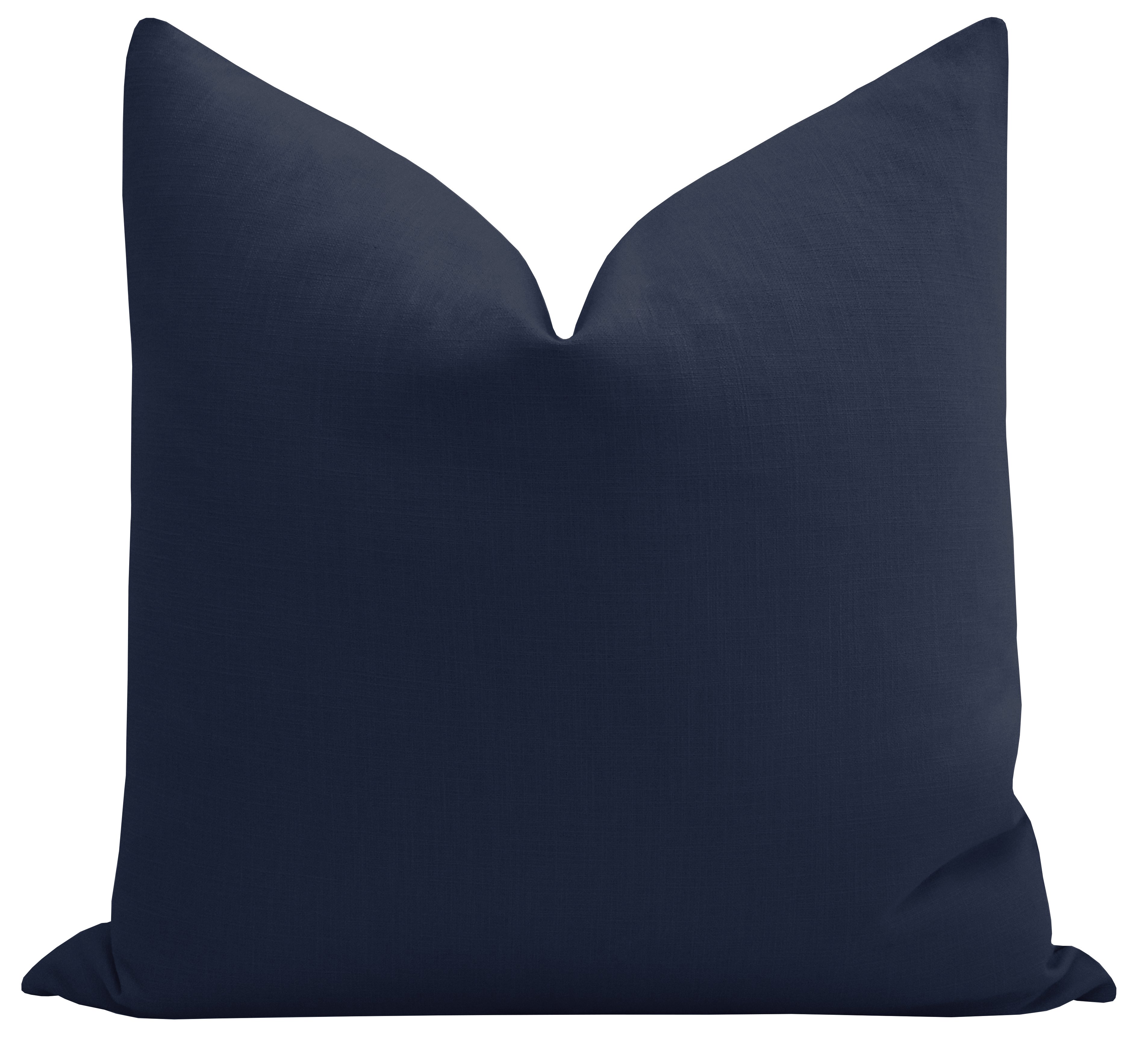 Classic Linen // Navy Blue - 24" X 24" - Little Design Company | Havenly