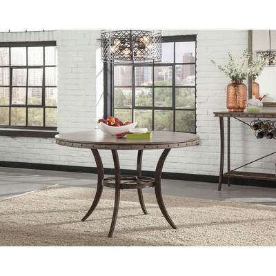 Luxton Round Dining Table - Wayfair | Havenly