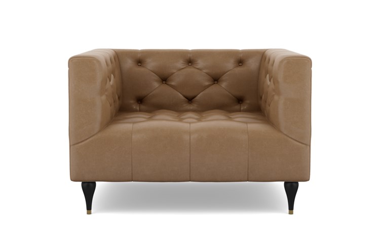 Ms. Chesterfield Leather Accent Chair by Apartment Therapy - Interior ...