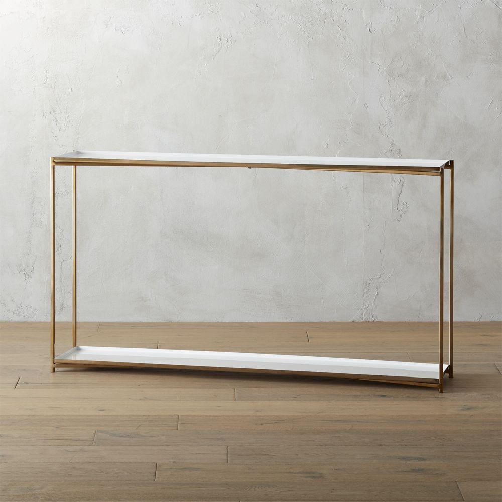 cleo console table - CB2 | Havenly