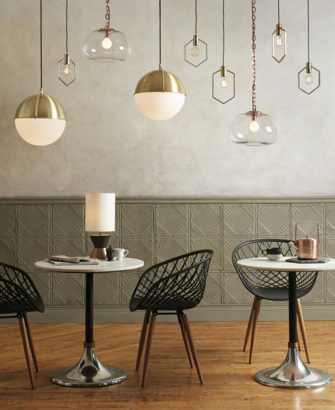 hackney marble cocktail table CB2 Havenly