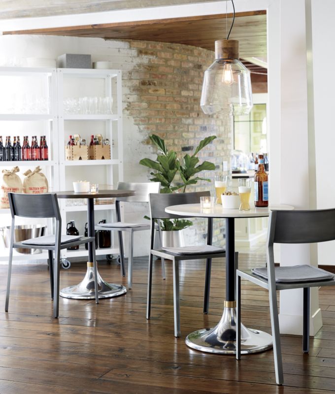 hackney marble cocktail table CB2 Havenly