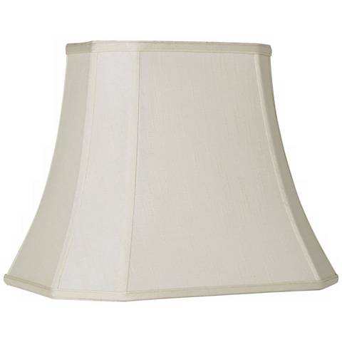 Springcrest Elva Off-White Oblong Cut Corner Shade 7/10x12/16x13 ...
